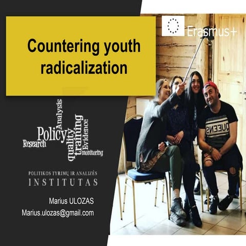 Countering (youth) radicalization, #institutas.EU