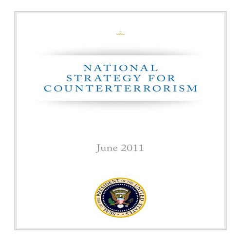Counterterrorism strategy | PDF