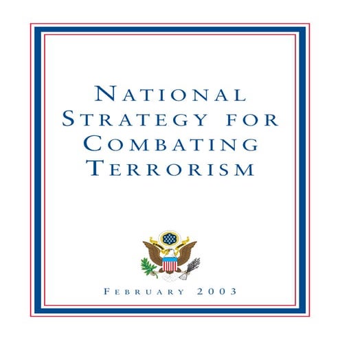 Counter terrorism strategy | PDF