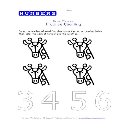 Counting number-4 | PDF