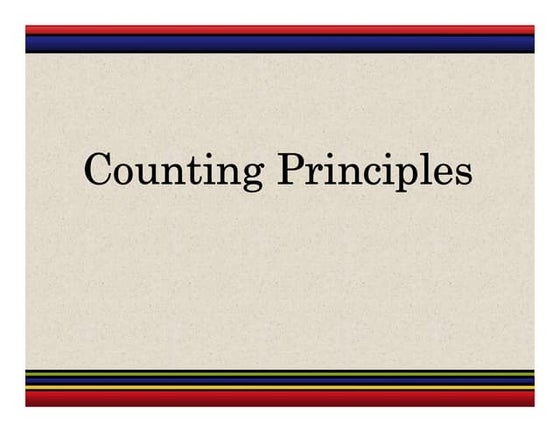 Sample space, events, outcomes, and experiments | PPT