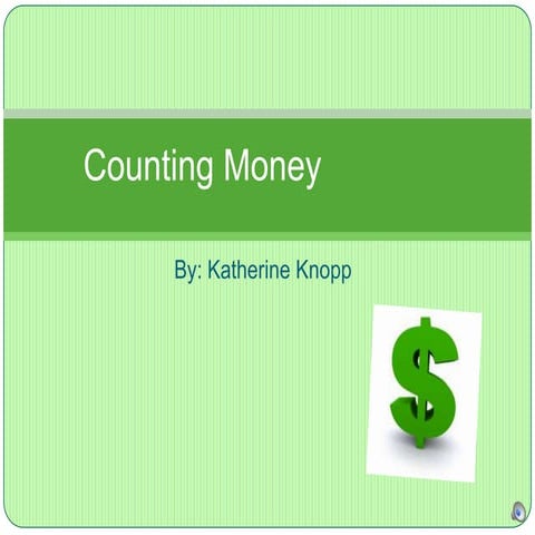 Counting money | PPTX