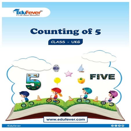 Counting of 5 - UKG Worksheet | PDF | Parenting Children Aged 4-11 ...