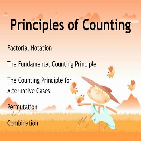 Fundamental counting principle powerpoint | PPTX