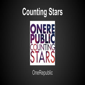 Counting Stars - One Republic | PDF