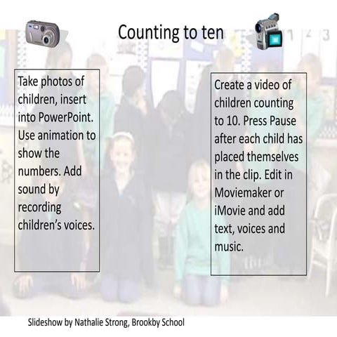 Counting to ten | PPTX | Technology & Computing