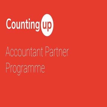 How Countingup works with accountants and small businesses. | PDF ...