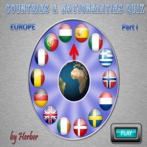 Countries and nationalities | PPTX