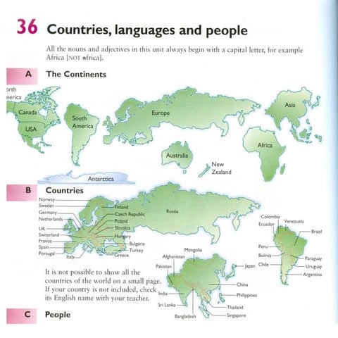 Countries languages people | PDF