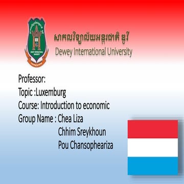 luxembourg french slideshow | PDF