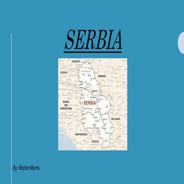 Country presentation | PPTX | Commodities | Economy