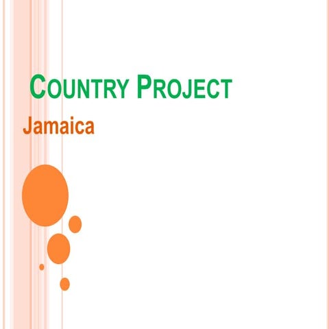 Jamaica and Jamaican culture | PPTX