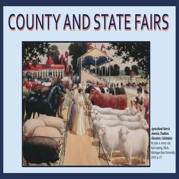 County and State Fairs | PPT