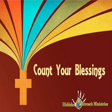 38. Count Your Blessings | PPTX