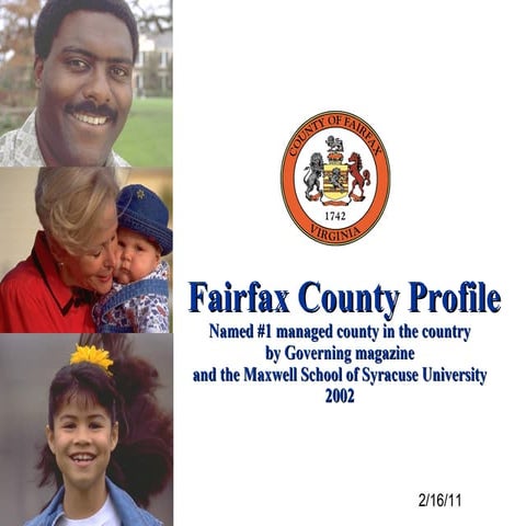 Fairfax County Government Profile | PPT