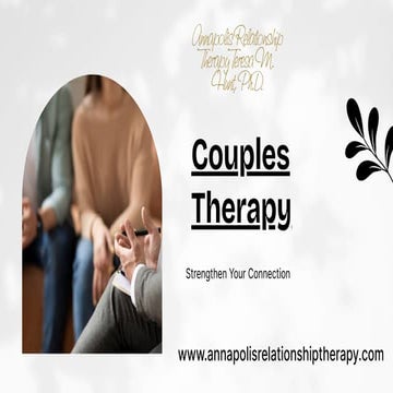 Couples Therapy: Rebuild Your Lost Connection With Your Partner | PDF