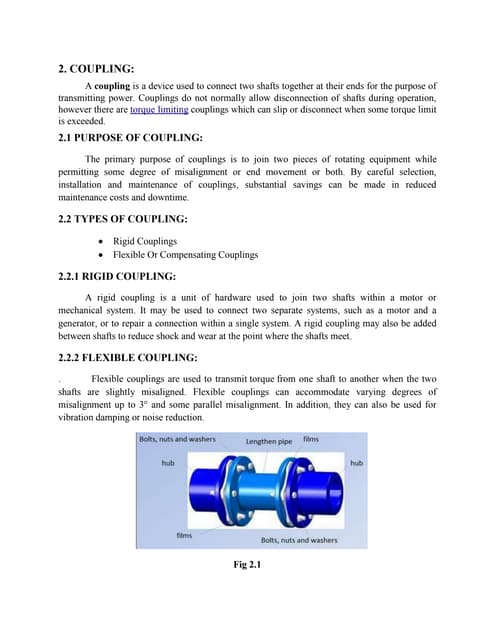 Bushed pin type flexible coupling | PDF