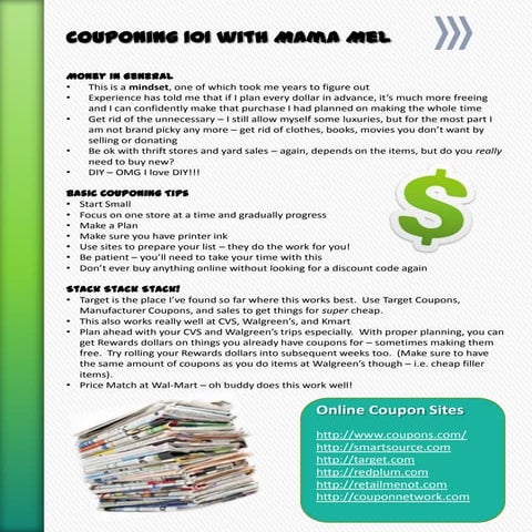 Couponing 101 | PPTX