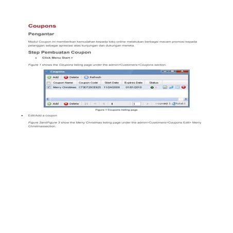 Coupons | DOCX