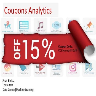Coupons analytics | PPTX | Marketing and Advertising | Business
