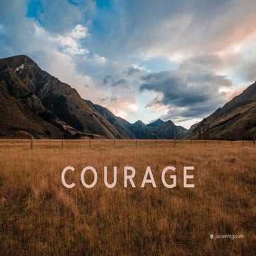 A story about COURAGE with moral lesson.pptx