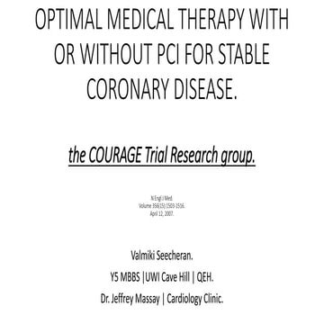Courage TRIAL 2007 | PPTX