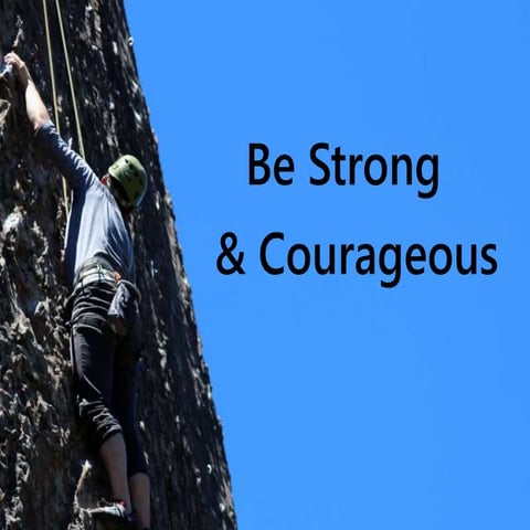 Courageous Prayer and Action | PPT