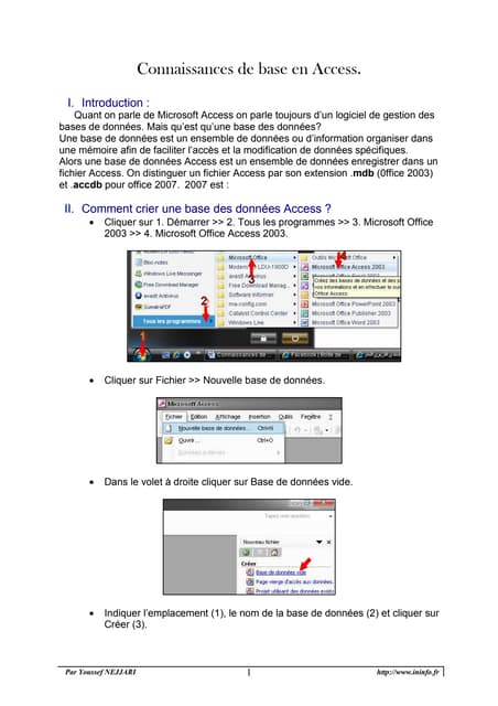 initiation_a_access microsoft office access | PPT