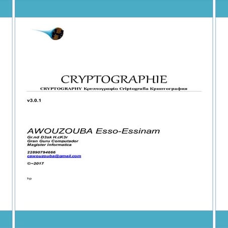 Cours cryptographie | DOCX