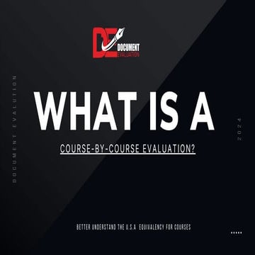 Course Evaluation for International Students in USA: Why It Matters | PDF