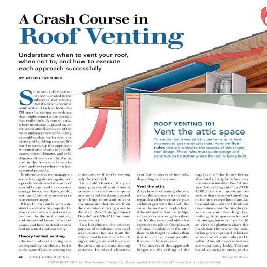 Course in-roof-venting | PDF