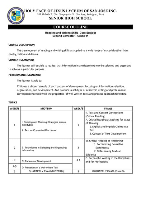 COURSE-OUTLINE-UCSP.docx | Education