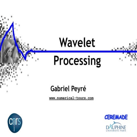 Signal Processing Course Wavelets Ppt
