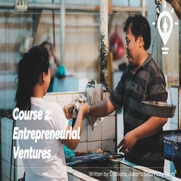 Course 2 entrepreneurial ventures | PDF