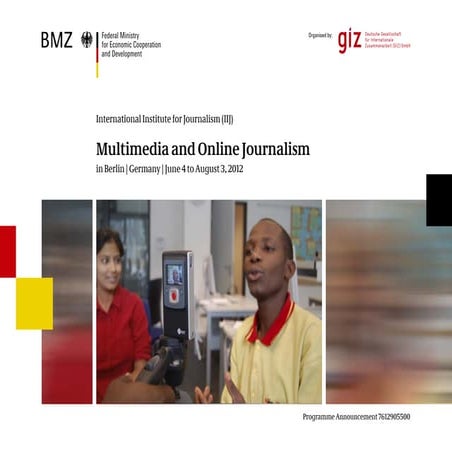 Course Multimedia and online journalism | PDF