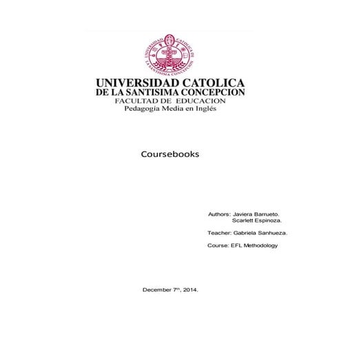 Chapter 11 - Using coursebooks | PPTX