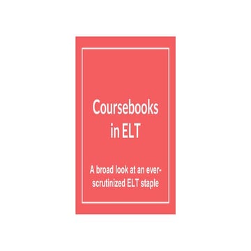 Coursebooks in elt | PPTX