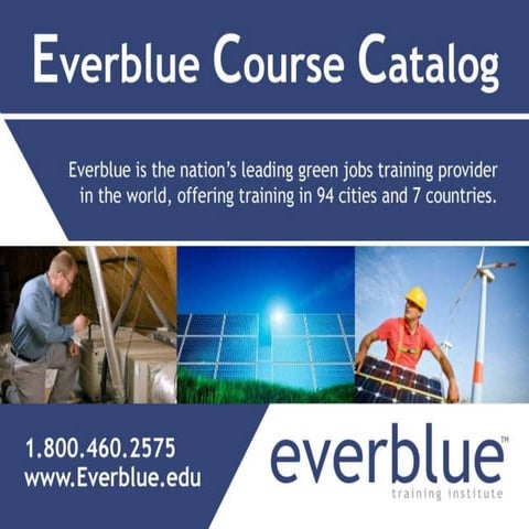 Course catalog presentation | PPTX