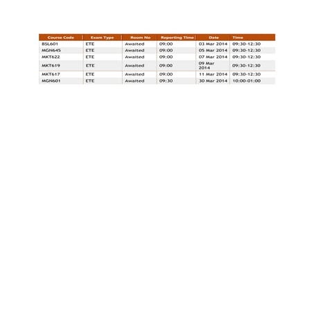 Course code | DOCX