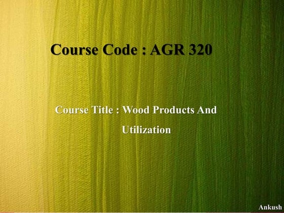 Wood defects-shakes and pitch pocket | PPT