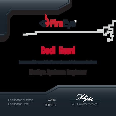 FireEye Systems Engineer | PDF