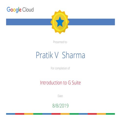 Introduction to G Suite | PDF