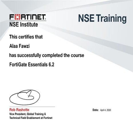 FortiGate Essentials 6.2 | PDF