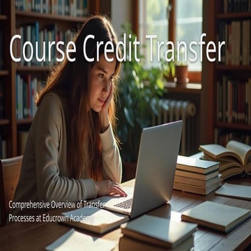 B.Tech & Diploma Credit Transfer Made Easy – EduCrown Academy's Expert ...
