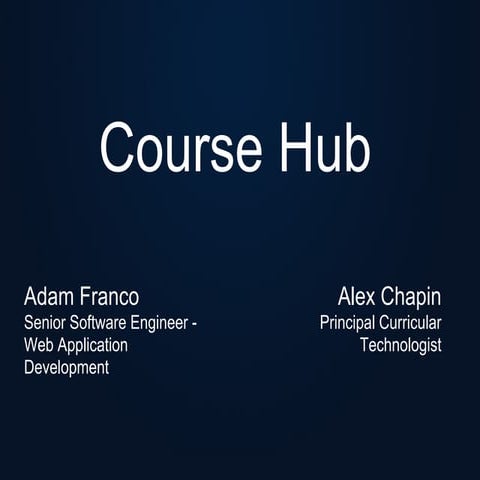 Course Hub | PDF | Technology & Computing