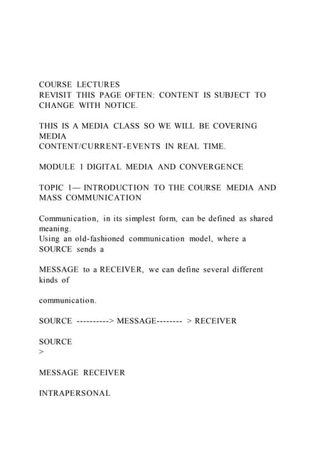 Chapter 1 Introduction to Media and Information Literacy | PPTX ...