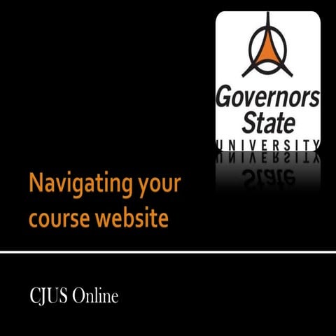 Course Navigation | PPTX
