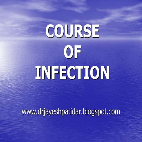 Course of infection | PPSX