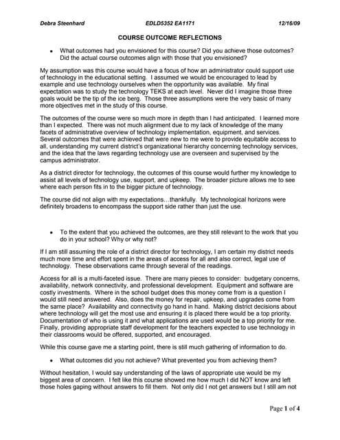 accompanying notes for e-learning implementation and design; the ...