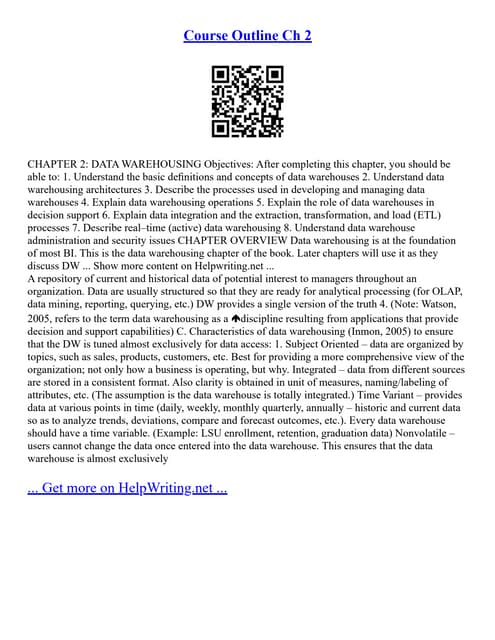 Data warehouse architecture | PPTX